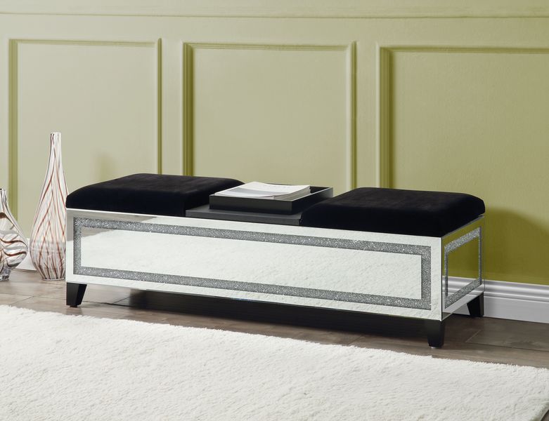 NORALIE BENCH WITH TRAY AND STORAGE – plethorashome